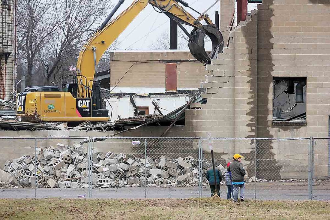 Chris Fenton watches as grandfather’s factory is torn down | News ...